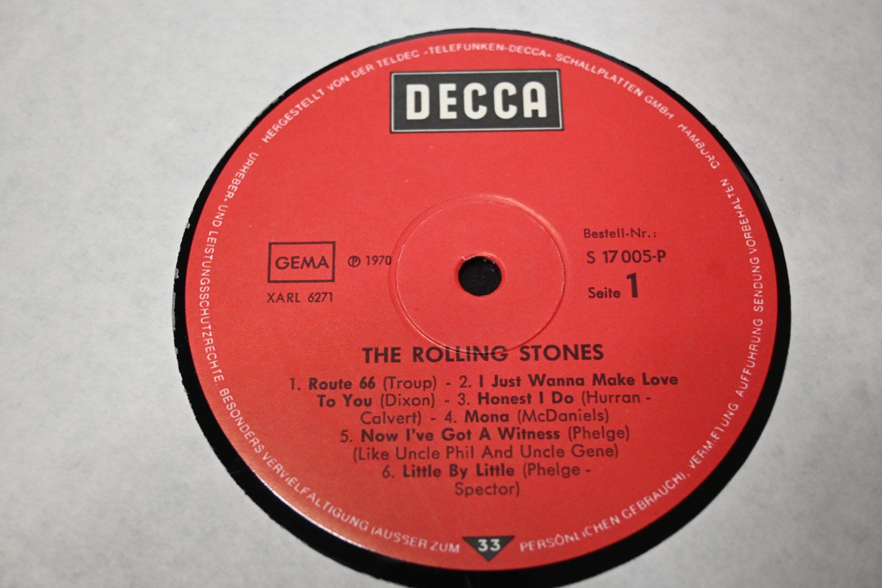 The Rolling Stones - "Get Yer Ya-Ya's Out!" - DECCA LP 1970 (Gebraucht ...