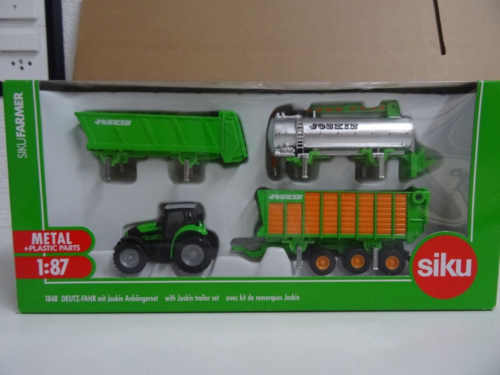 Siku 1848 tracteur + remorques 1:87 | Kaufen auf Ricardo