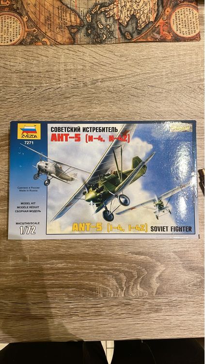 Modellbau Set ANT-5 (I-4, I-4Z) Zvezda 1:72 (Neu und originalverpackt ...