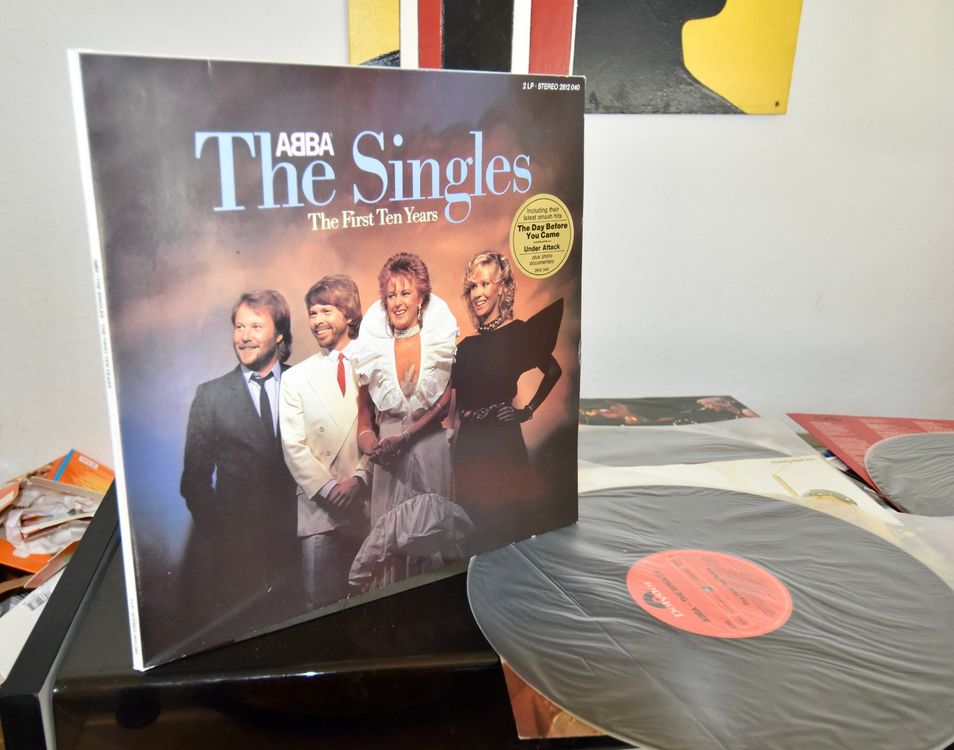 ABBA–The Singles (The First Ten Years) 2XLP VG+/ EX-VG++ gut | Kaufen ...