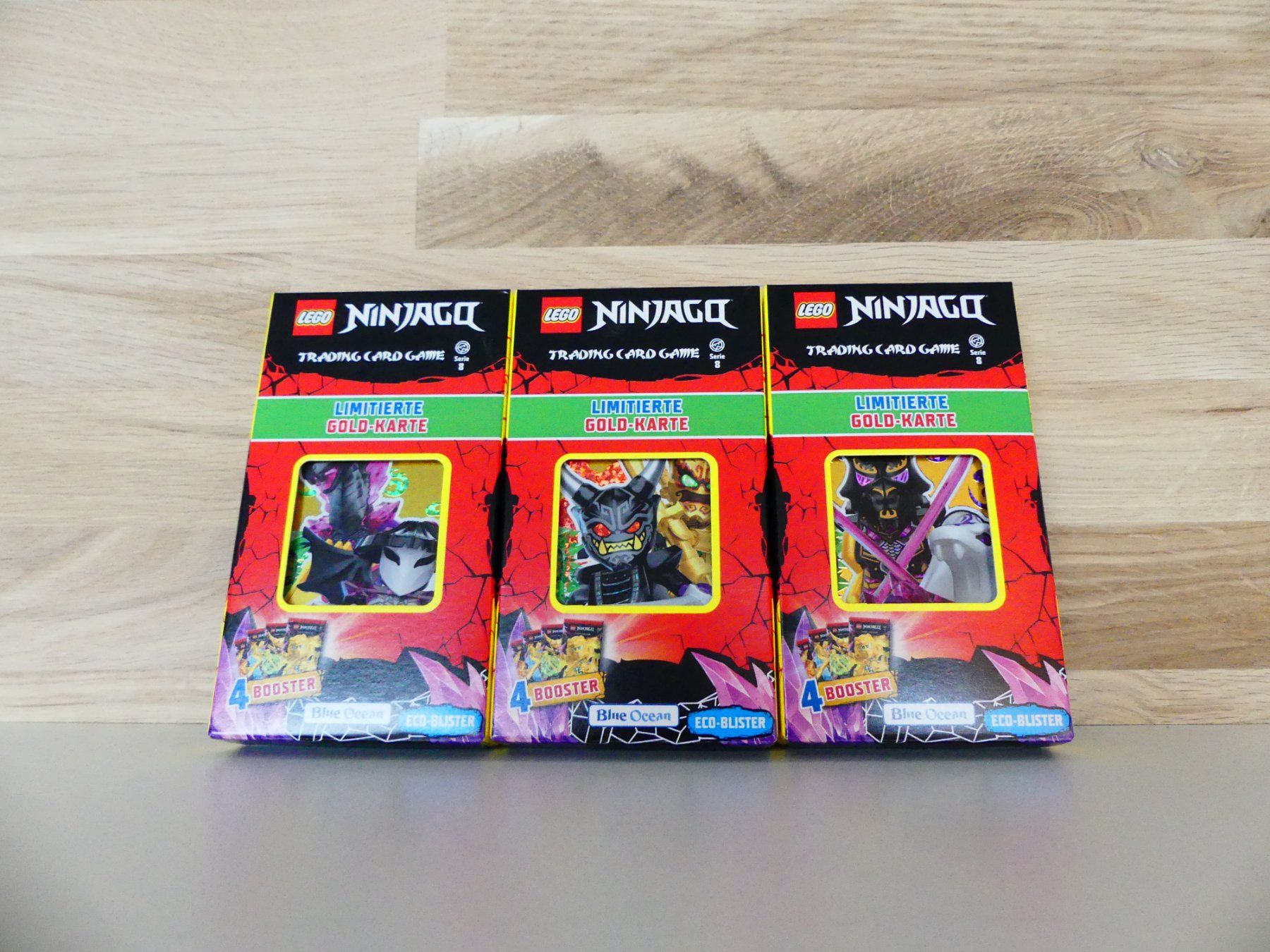 Ninjago Trading Card Game Booster - 3 Boxen Set - Neu (Neu und ...