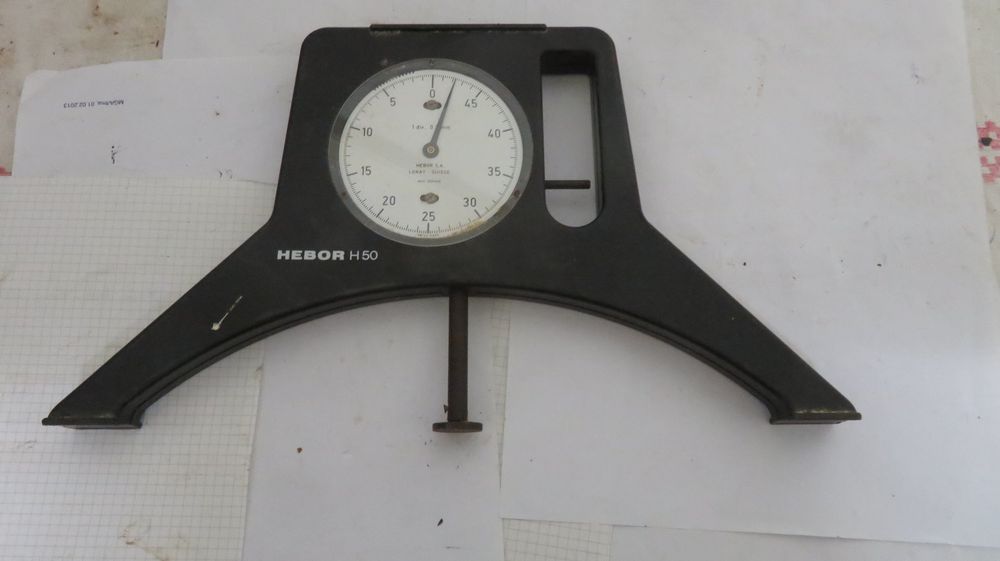 Hebor H50 Einstelllehre Messgerät Kehlmaschine etc. (Gebraucht) in ...