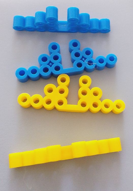 Motivstützen, Halterungen für Hama Midi Bügelperlen 2 x 2 (Gebraucht ...