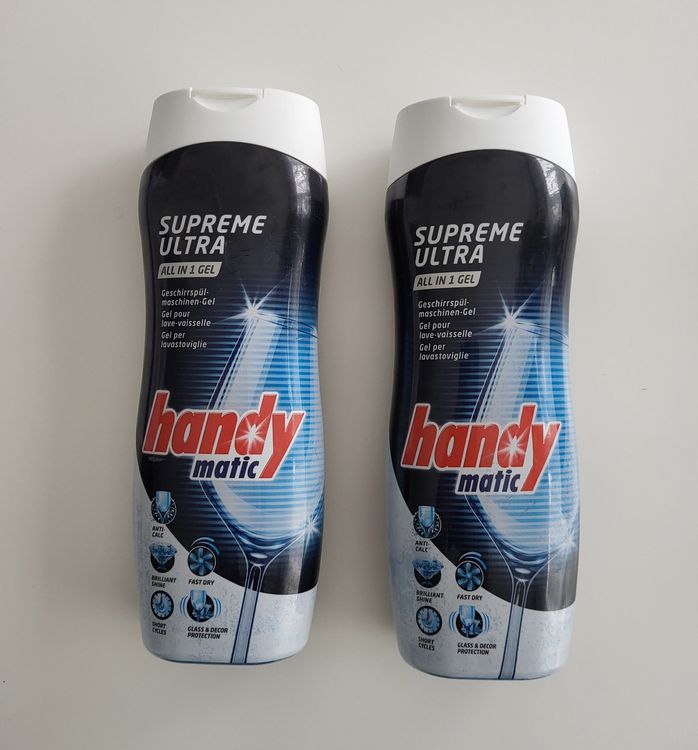 Geschirrspühlmachinen-Gel „handy matic“ Supreme Ultra NEU (Neu (gemäss ...