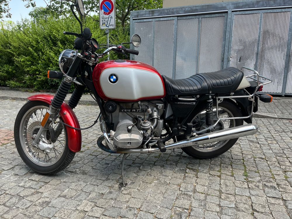 Seltene BMW R75/7 Veteran, Oldtimer im Originalzustand (Gebraucht) in ...