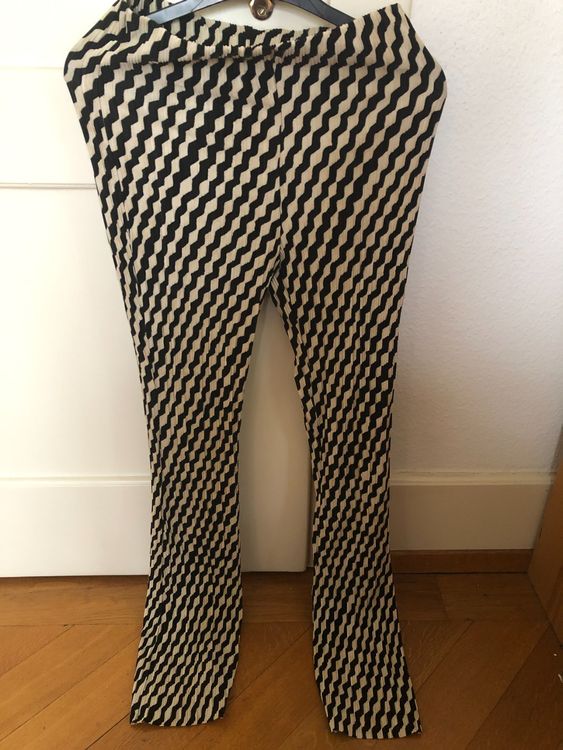 H&M Leggings Hose S 36 Schwarz Weiss Op Art Optik (Gebraucht) in Basel ...