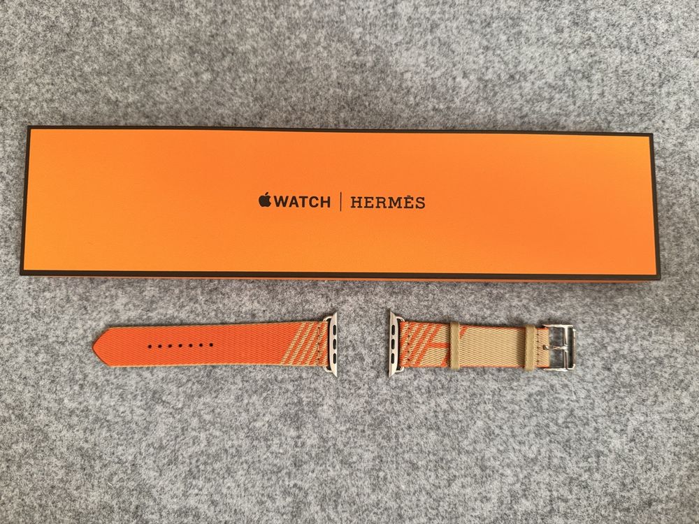Hermes Apple Watch Jumping Single Tour Band (Neu (gemäss Beschreibung ...
