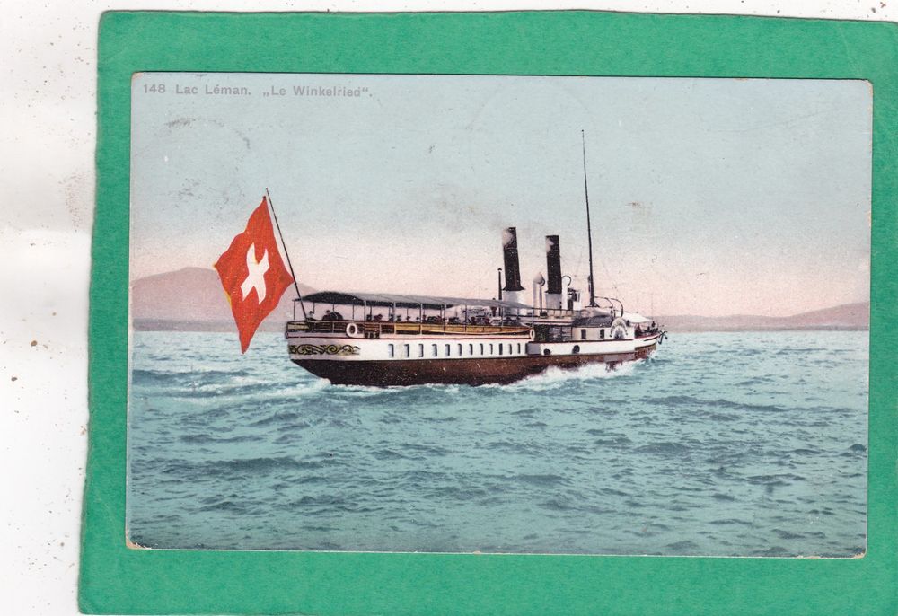 Lac Léman Schiff " Le Winkelried " 1908 (Gebraucht) in Herisau für CHF ...