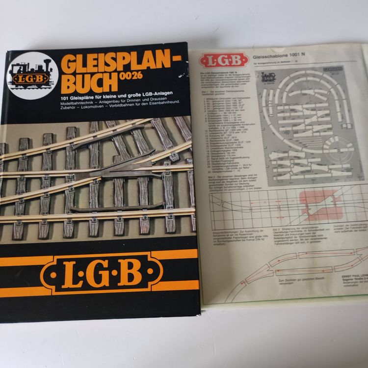LGB Gleisplanbuch und Gleisschablone 1:10 (Gebraucht) in Seuzach für ...