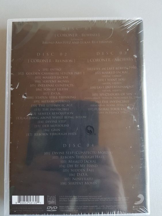 Coroner-Autopsy DVD/CD Box Set (Neu (gemäss Beschreibung)) in Rüthi ...