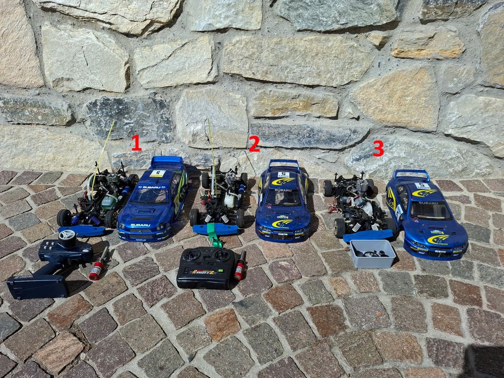 Thunder Tiger TS4N Subaru 1/10 Nitro détruit/zerstört (Defekt) in ...