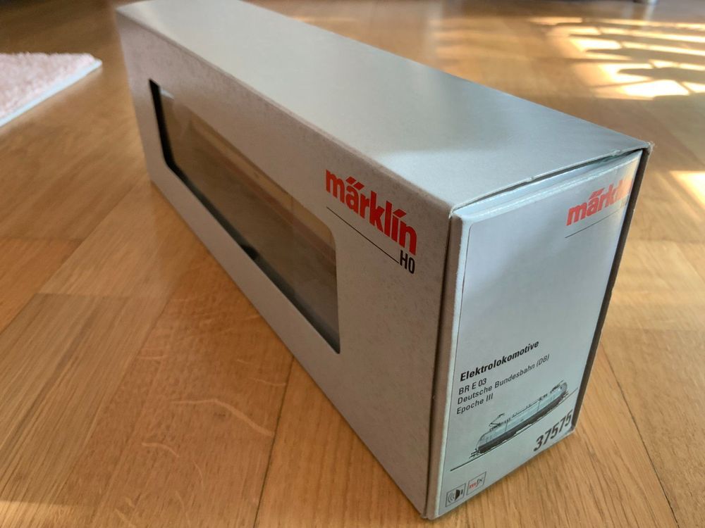 Märklin 37575 BR E03 001 DB Versuchslok (Neu (gemäss Beschreibung)) in Frauenfeld für CHF 203 ...