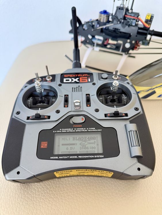 Blade 400 3D Komplett-Set – Spektrum DX6i (Neu (gemäss Beschreibung ...