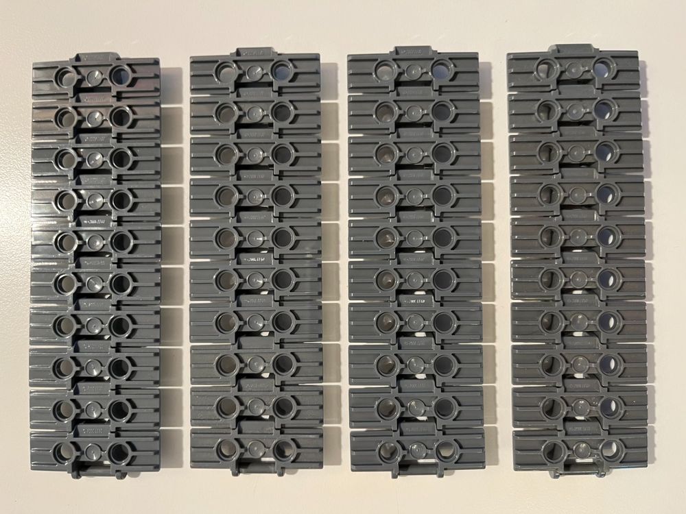 Lego*40*Ketten*Raupen*dunkelgrau*A17D*MF | Kaufen auf Ricardo