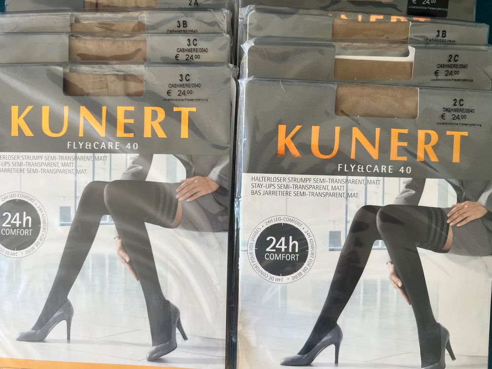 Strümpfe KUNERT Fly&Care 40/Cashmere (Neu und originalverpackt) in Zumikon für CHF 14 – mit ...