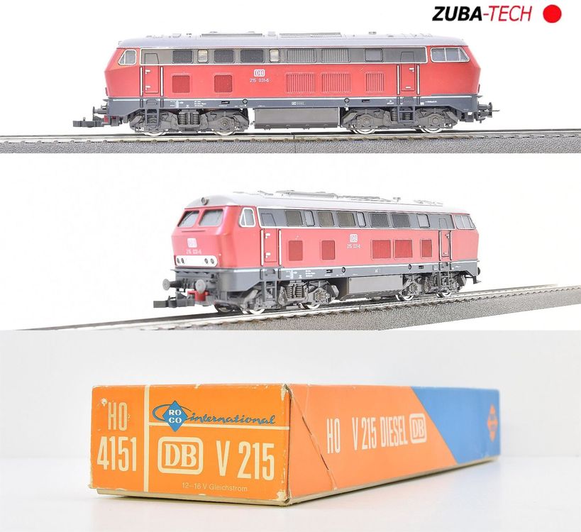 Roco 4151 Diesellok V215 DB H0 GS mit OV (Gebraucht) in St. Gallen für ...