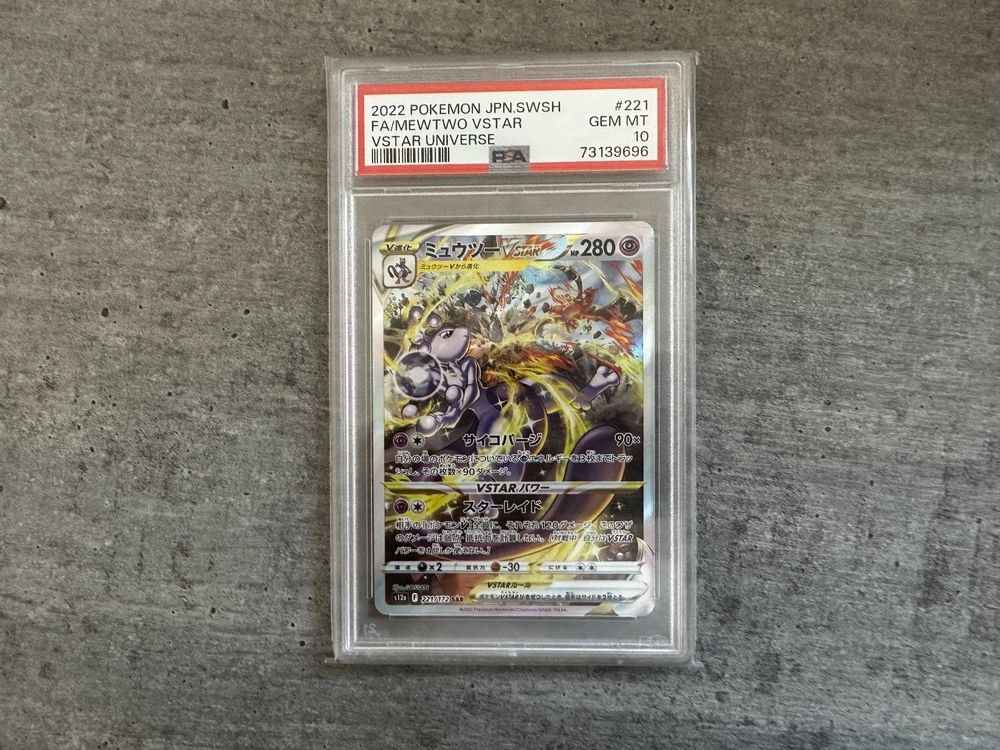 Mewtwo VSTAR Gem Mint PSA 10 221/172 SAR VSTAR Universe | Kaufen auf Ricardo