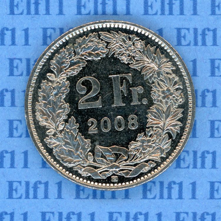 CHF___2.00 2008 -vz 2 Franken | Kaufen auf Ricardo