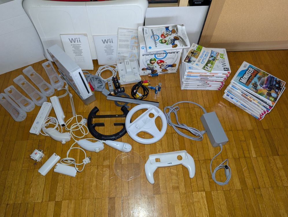 NINTENDO Wii, Wii Fit, Balance board, Accessoire, Jeux (Gebraucht) in ...