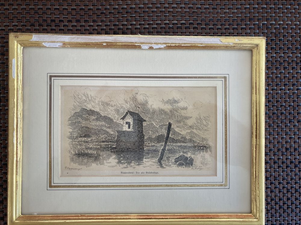 Stich Rapperswil: der alte Brückenkopf (Gebraucht) in Rapperswil SG für CHF 8 – mit Lieferung ...