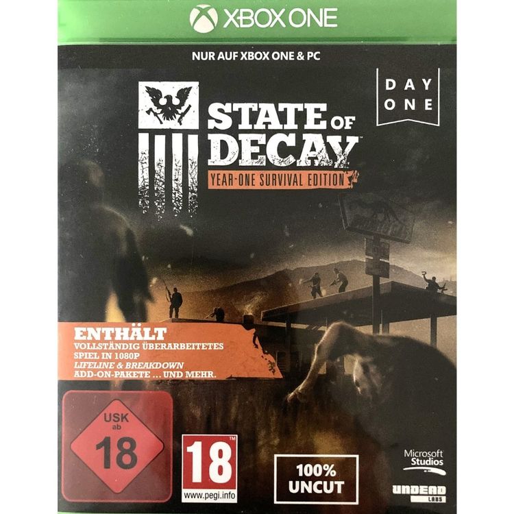 State Of Decay Year One Survival Edition Microsoft XBox ONE | Kaufen ...