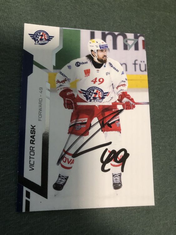 Victor Rask SCRJ Fribourg Gotteron Nhl Hockey Card signiert (D'occasion ...