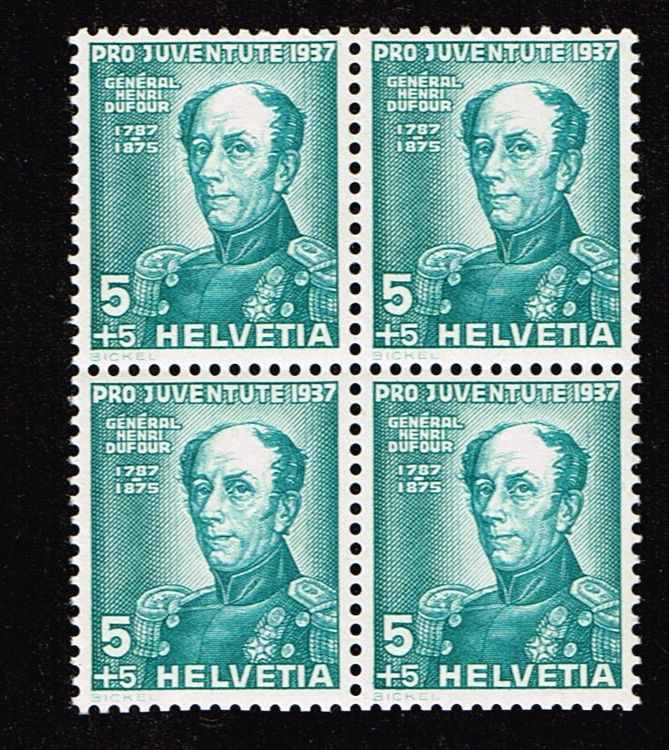 1937 zwei PJ 4er-Blöcke, postfrisch** (Neu (gemäss Beschreibung)) in Blumenstein für CHF 1 – mit ...