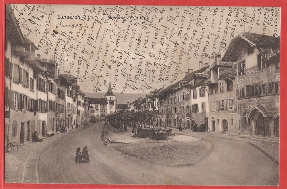 Le Landeron - Intérieur de la Ville - 1910 (Gebraucht) in Fislisbach ...