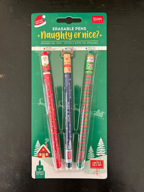 RARE Legami set Noël 2024, édition limitée (Neuf avec emballage d ...