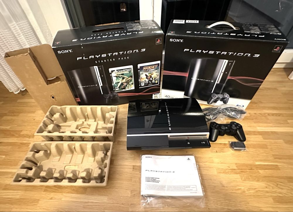 Sony PlayStation 3 PS3 40GB – OVP – Komplett (Gebraucht) in Sennhof für ...