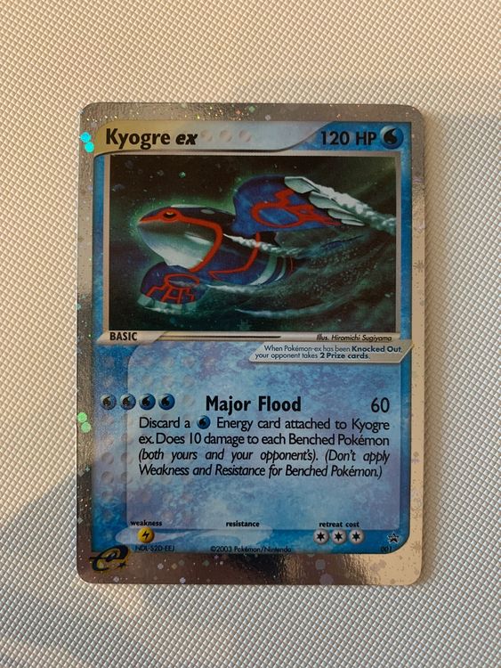 Carte Pokémon Kyogre ex 001 promo (Neuf (Voir description)) à pour CHF ...