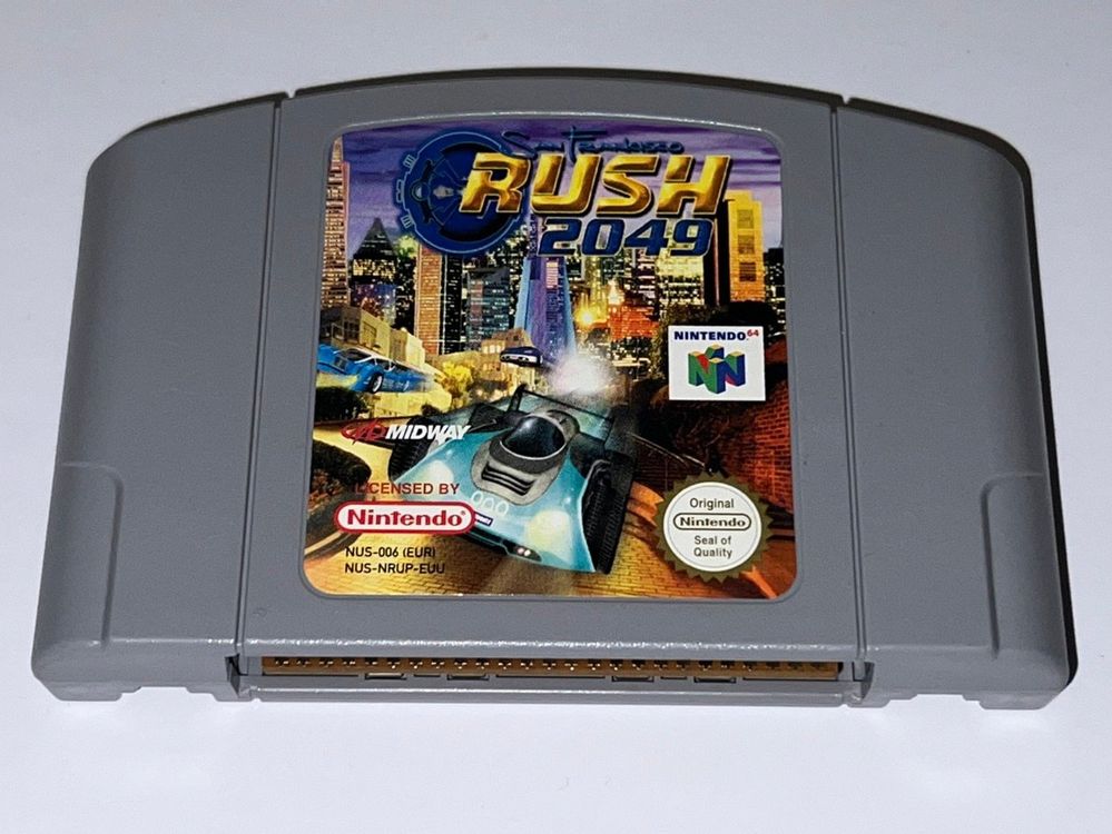 Nintendo 64 (N64) Spiel - San Francisco Rush 2049 - selten | Kaufen auf ...