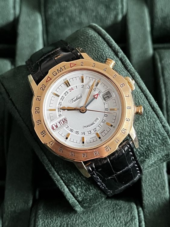 Tabbah World Time 18k Rose Gold by Ebel | Kaufen auf Ricardo