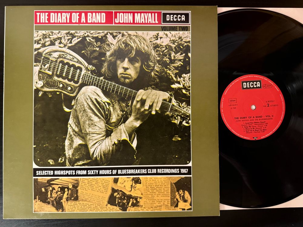 John Mayall's Bluesbreakers – Diary Vol 2 [LP DE] | Kaufen auf Ricardo