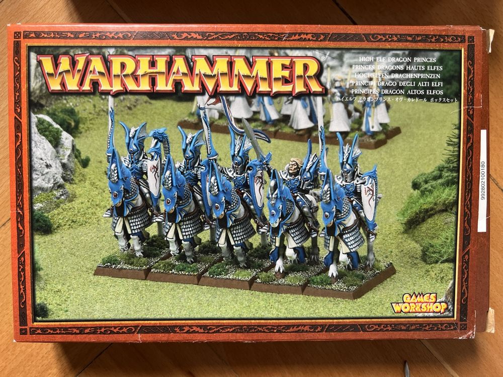 Warhammer High Elves Hochelfen Hauts Elfes Dragon Princes (Neu (gemäss ...