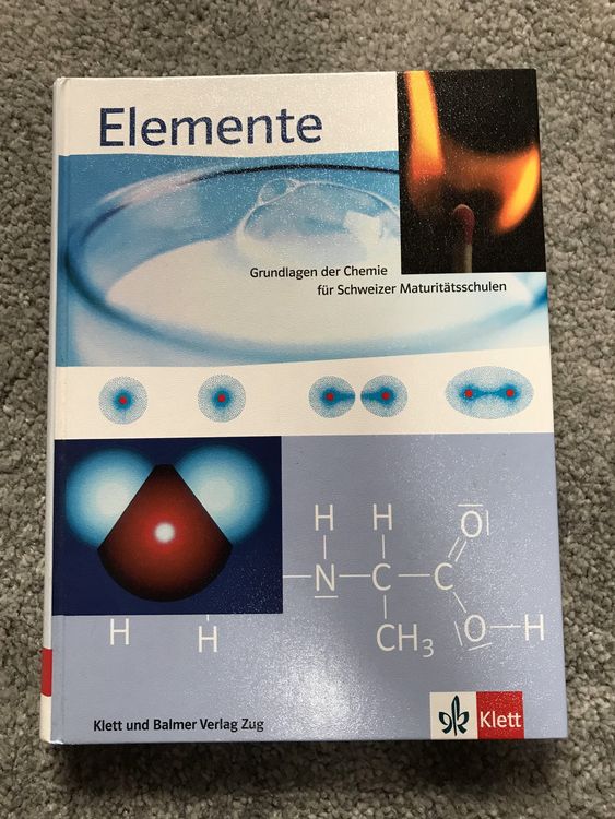 Lehrbuch Elemente Grundlagen der Chemie, Ausgabe Schweiz | Kaufen auf ...