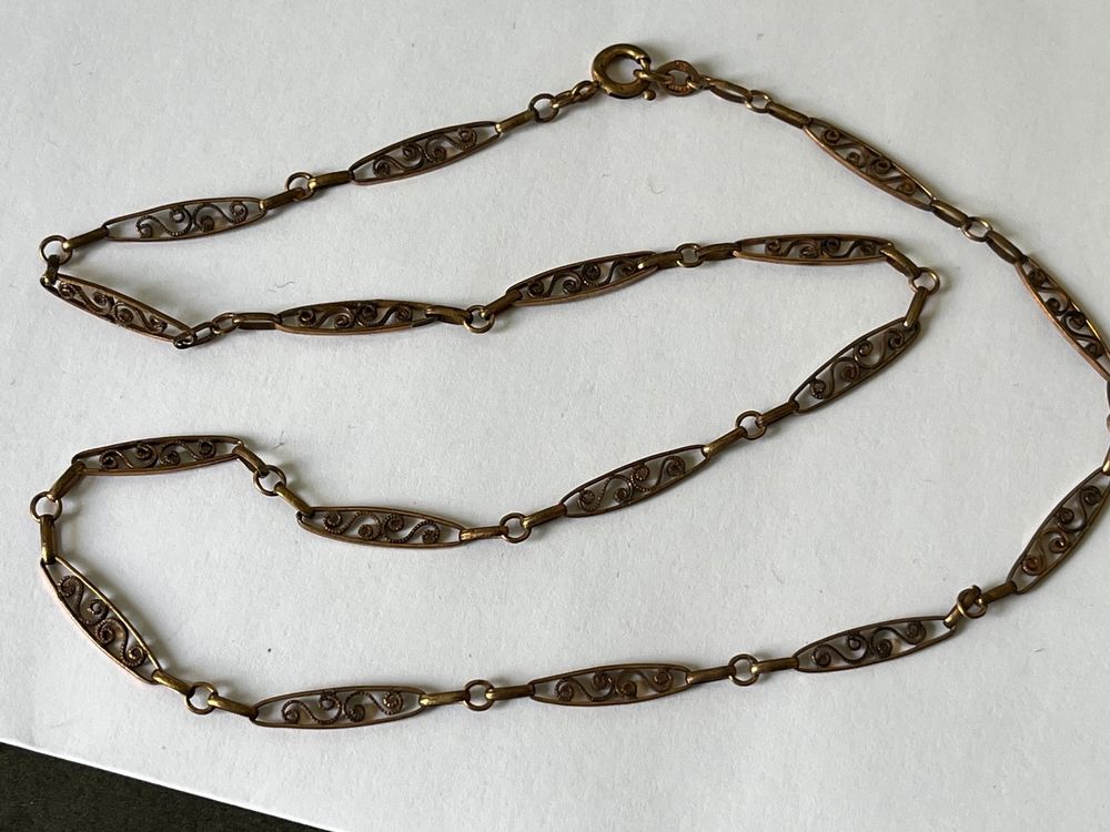 Vintage Antike collier en bronze ?! Avec poinçoin (Gebraucht) in ...
