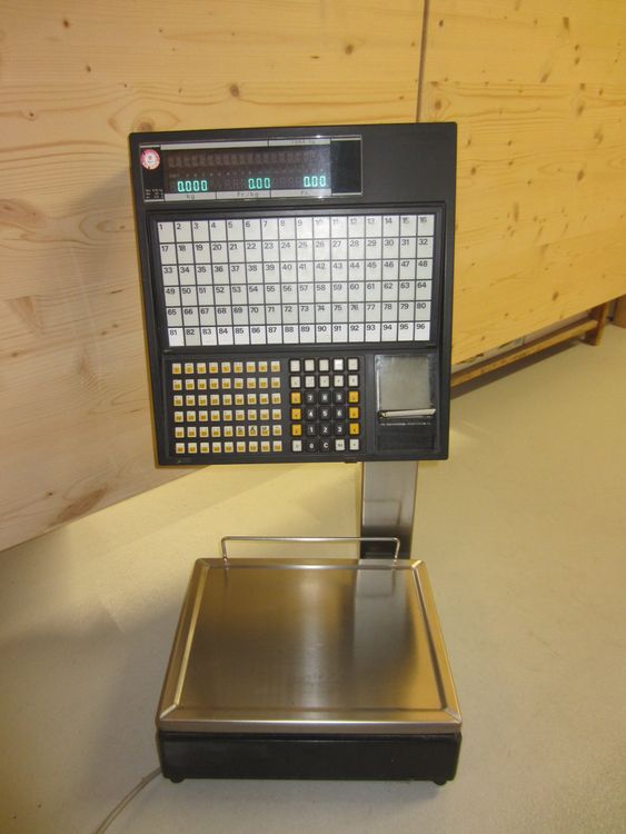 BIZERBA SW 500 Obst- und Gemüsewaage mit Etikettendruck | Kaufen auf Ricardo