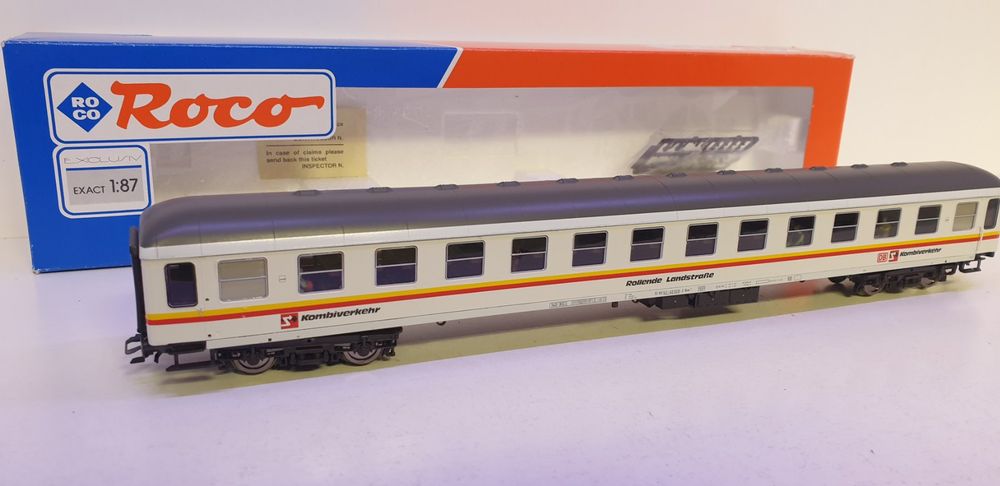Roco Hupac Kombiverkehr Schlafwagen H0/AC mit ESU 45474 | Kaufen auf ...
