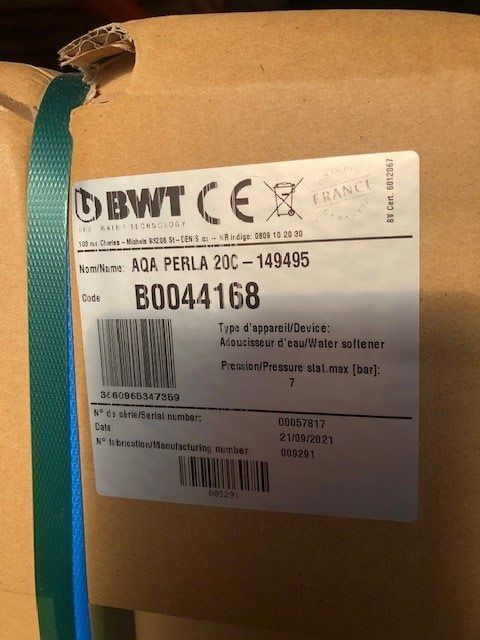 Entkalkungsanlage BWT AQA PERLA 20C (Neu und originalverpackt) in kestenholz für CHF 2500 – nur ...