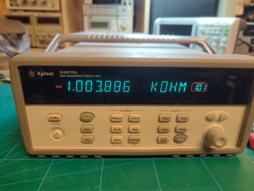 Agilent 34970A DAQ + 34902A Multiplexer Card (Gebraucht) in Meilen für ...