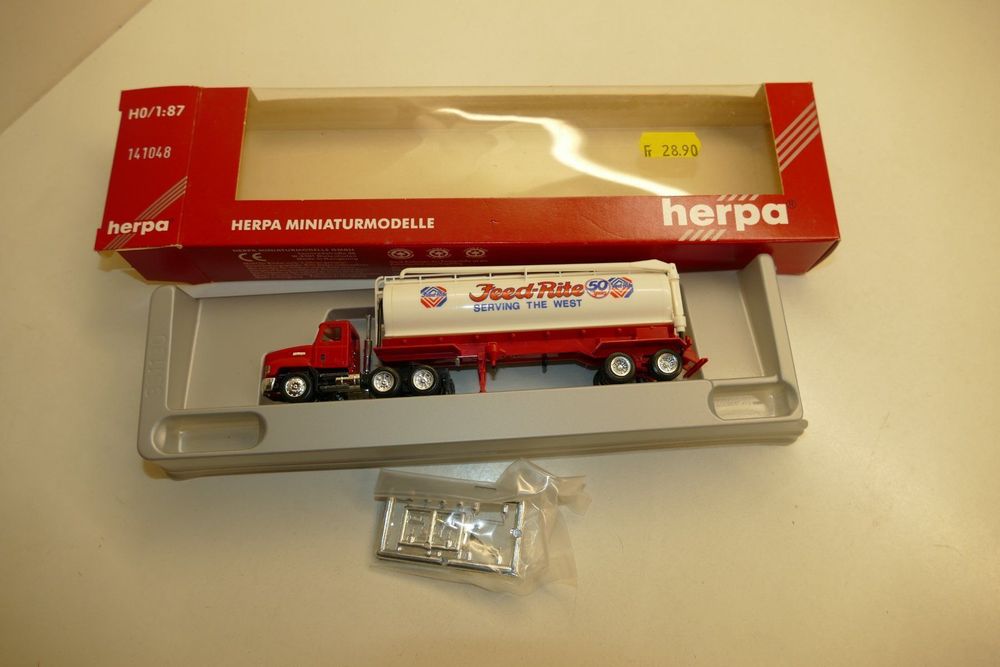 Herpa 1:87: US Mack Silo Truck Feed-Rite Einheit 2 | Kaufen auf Ricardo