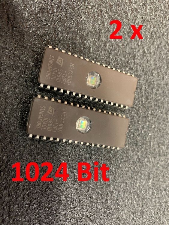 UV Erasable ROM M27C1001 ST (Gebraucht) in Hörhausen für CHF 2.9 – mit ...