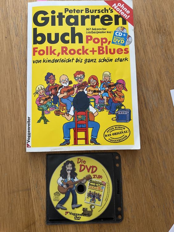 Peter Bursch’s Gitarrenbuch ohne Noten, inkl. DVD | Kaufen auf Ricardo