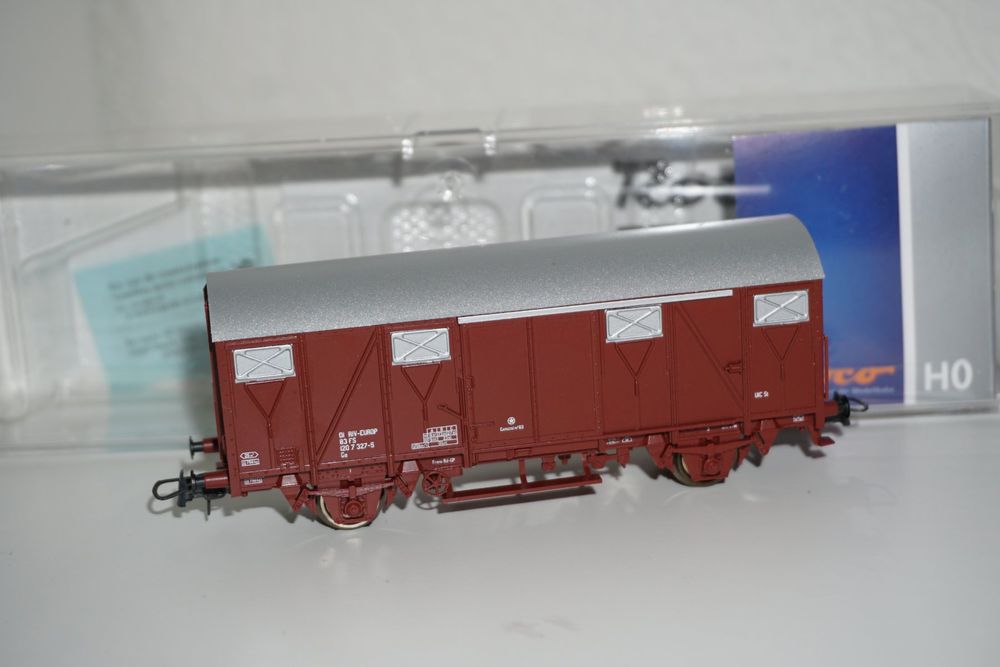 Roco 67636 - FS gedeckter Güterwagen H0/DC | Kaufen auf Ricardo