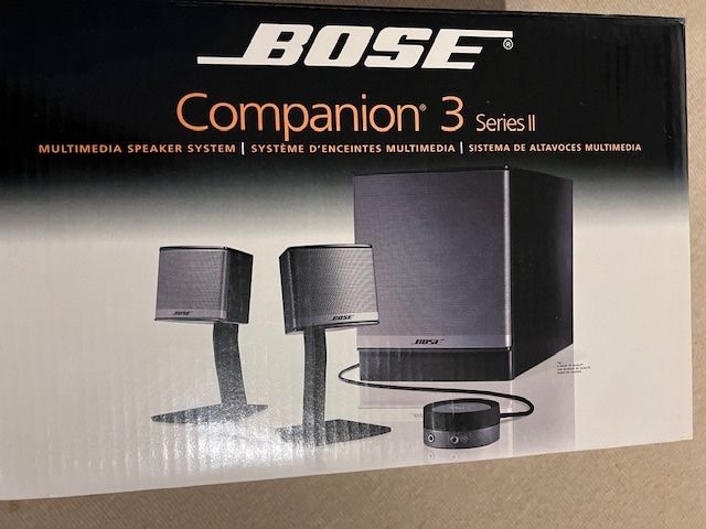 Bose Companion 3 Multimedia-Lautsprechersystem | Kaufen auf Ricardo