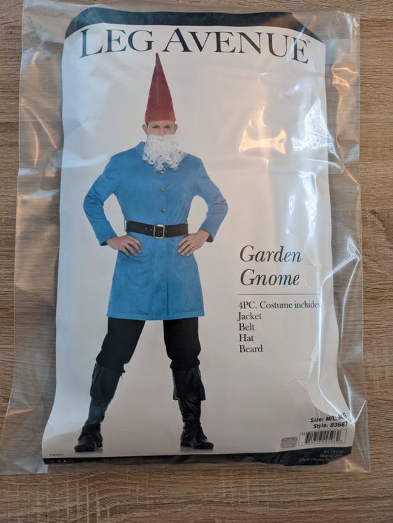 Kostüm Garden Gnom Gr. M/L (Neu und originalverpackt) in Benken SG für ...