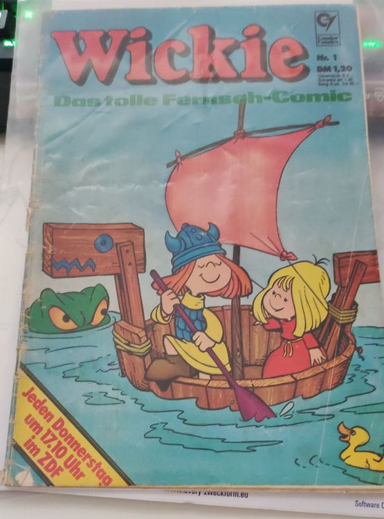 Wickie Comic Nr. 1, Das tolle Fernseh-Comic, Rarität! (Gebraucht) in ...