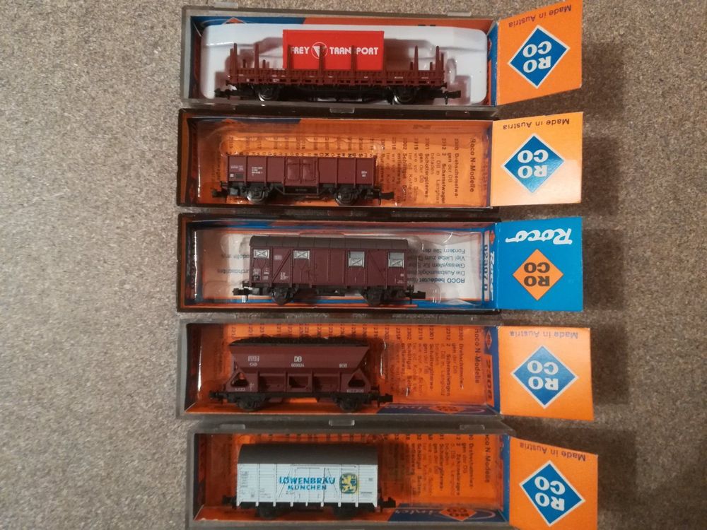 Wagons ROCO. (Gebraucht) in montcherand für CHF 15 – mit Lieferung auf ...