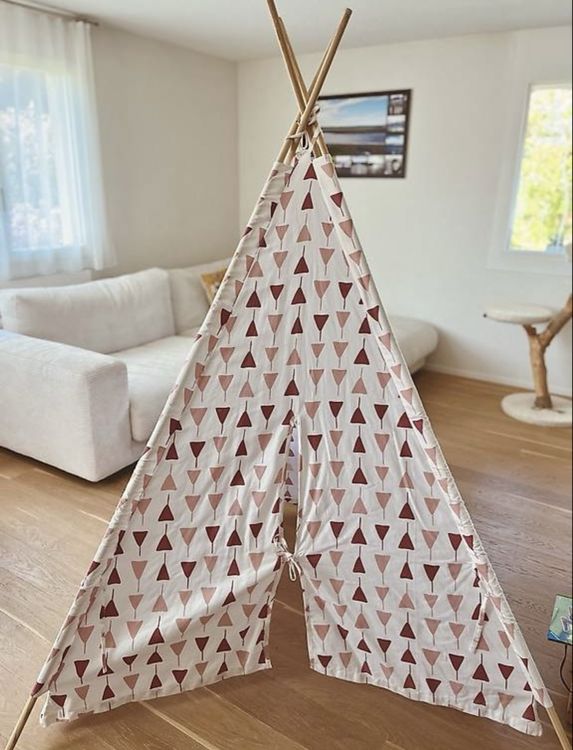 Tipizelt Kinderspielzelt Tipi Zelt Indianerzelt Kinder (Gebraucht) in ...